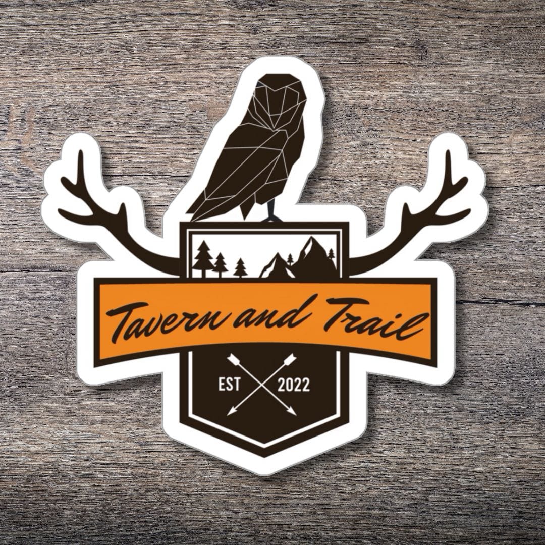 T&T Shield Sticker – Tavern and Trail