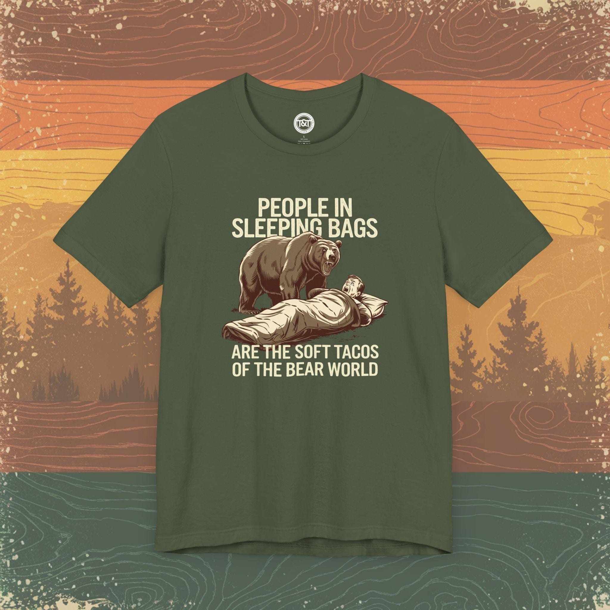 Bear Tacos T-Shirt – Tavern and Trail